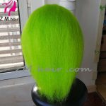 Green yak hair Christmas Grinch lace pieces and wig set C-18 - ZM hair