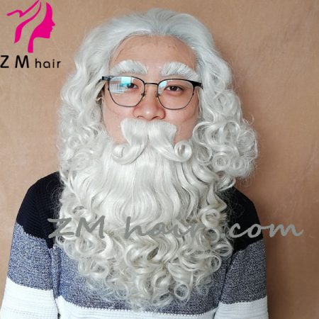 ZM hair Santa Claus Beard Wig Set Online Shop