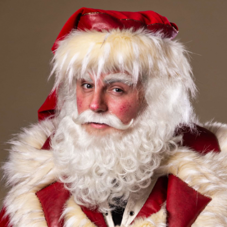 Kurt Russell white yak hair full lace santa claus beard wig set Y-46 ...
