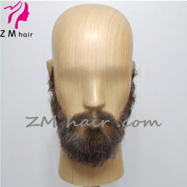 Big curly fake realistic lace santa beard set B-07 - ZM hair